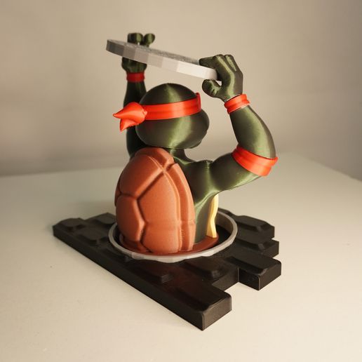 3D file Ninja turtle - torso divided by colors 🥷 ・3D printing design to ...
