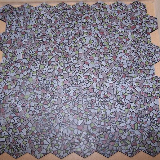 🎲 Rocky Floor Tiles Maghex Gloomhaven Frosthaven D&D・Free 3D File for ...