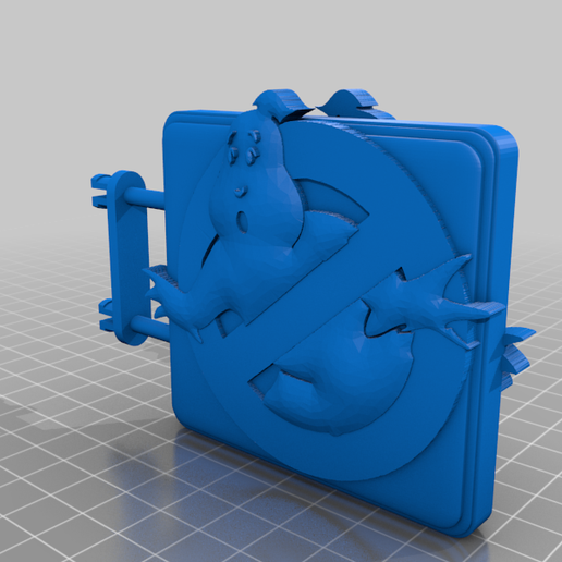 🎲 Ghostbusters Firehouse sign・Free STL File for ・Cults