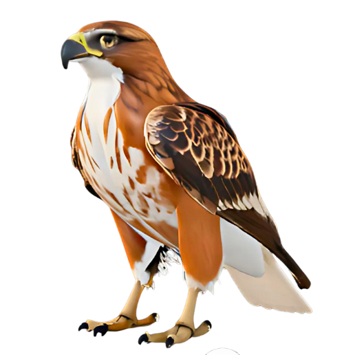 🦅 Red-Tailed Hawk・ STL File for 3D printing・Cults