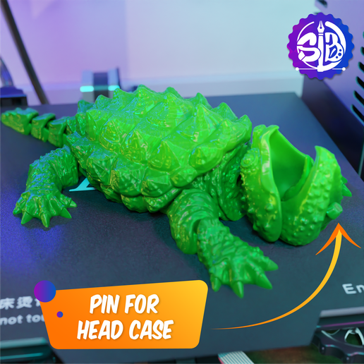 🐢 SNAPPING TURTLE FLEXI 3MF AND STL・ STL File for 3D printing・Cults