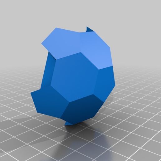 Free 3D file Christmas bowl icosahedron・3D printing idea to download・Cults