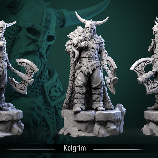 🌨️ 'Snow Storm' November 2021 release 20 STL's miniatures pre-supported ...