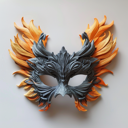 🐉 mask model, mask template, printable mask, carnival mask, futuristic ...