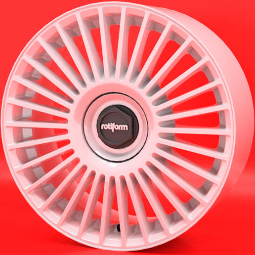 🛞 RUEDA STL ROTIFORM RC202AX GRZ・Archivo STL para Impresión 3D・Cults