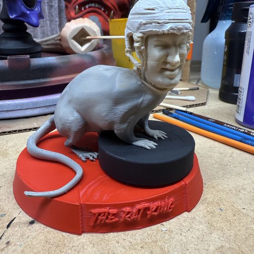 🐀 The Rat King・ 3MF File for 3D printing・Cults