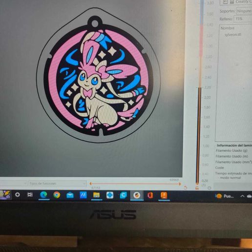 STL file Eeveelution key rings 🔑 ・3D printer design to download・Cults