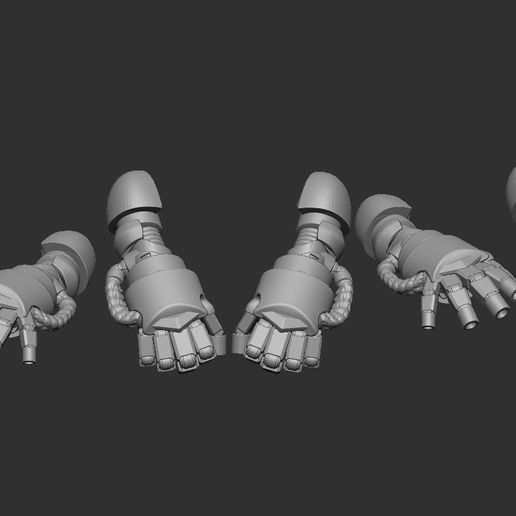 🤜 Laser Power Fist・ STL File for 3D printing・Cults