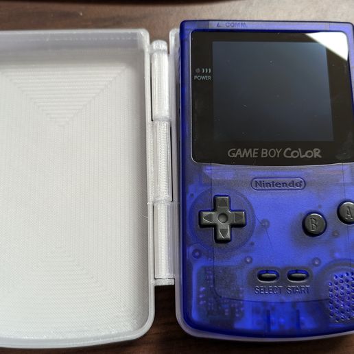 3D printed Game Boy Color box case • made with Creality Ender 3-S1・Cults
