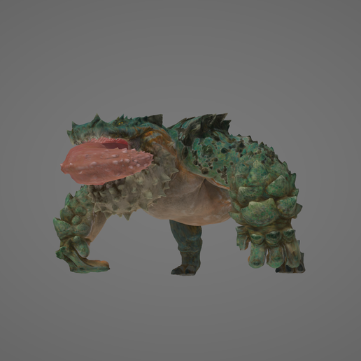 👹 MONSTER HUNTER CHATACABRA・ STL File for 3D printing・Cults
