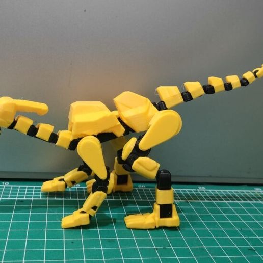 🎲 Dummy Saur PARASAUROLOPHUS articulated ZOID・ STL File for 3D printing ...
