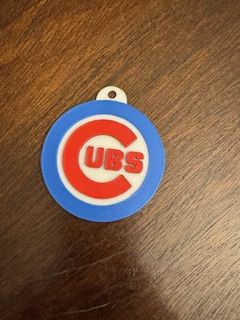 3D printable Chicago Cubs Keychain • made with FlashForge Adventurer 5M ...