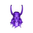 Download STL file Loki Head - Tom Hiddleston - Marvel Comics - High ...