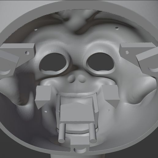 🗿 VENTRILOQUIST DUMMY-ALIEN・ STL File for 3D printing・Cults
