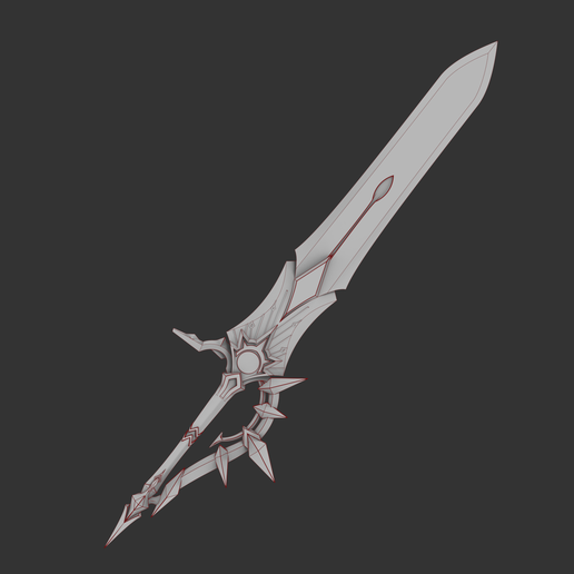 🗡️ Phainon Sword - Honkai Star Rail・ 3D File for 3D printing・Cults