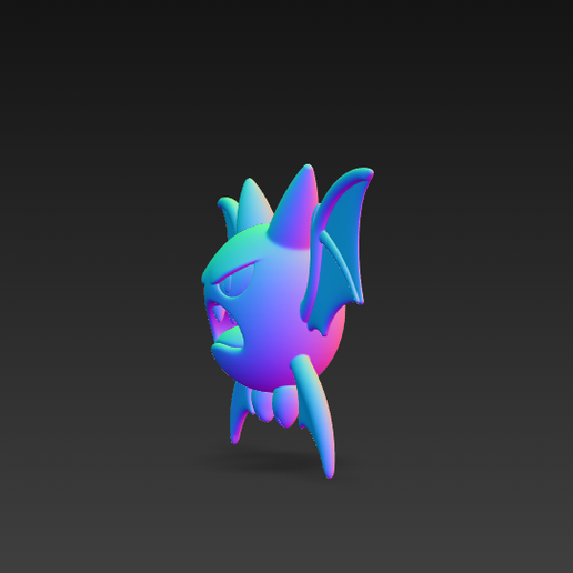 🐉 Crobat pokemon 2nd generation・ STL File for 3D printing・Cults