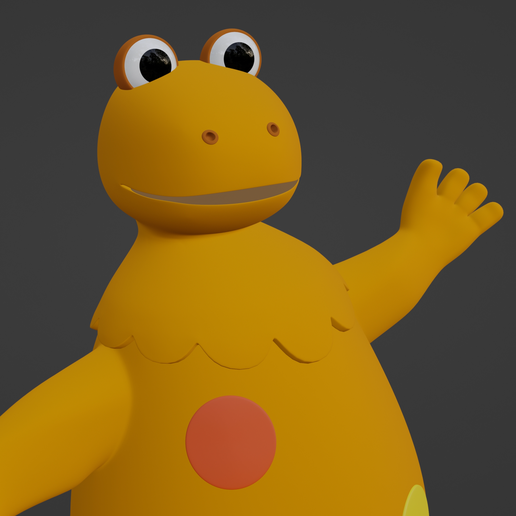 🍊 Casimir the figurine・ 3D File for ・Cults