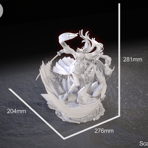 🦊 Hoshimi Miyabi - Zenless Zone Zero Game Figure for 3D Printing・ 3D ...