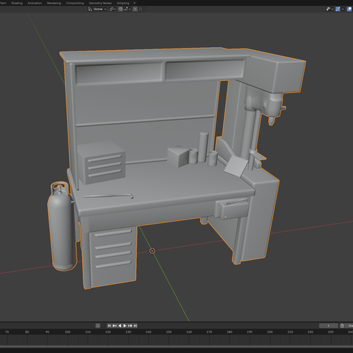 🦸 Rust Tier 3 Workbench・ STL File for 3D printing・Cults