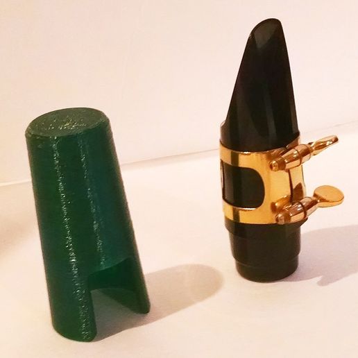 🎷 Alto Saxophone mouthpiece cover・Free STL File for ・Cults