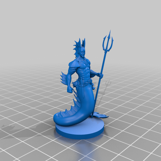 🐠 Merfolk and Merrow・Free STL File for 3D printing・Cults