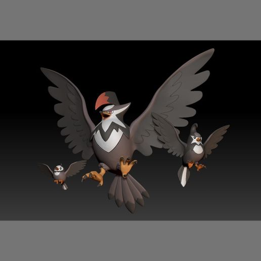 pokemon staravia evolution