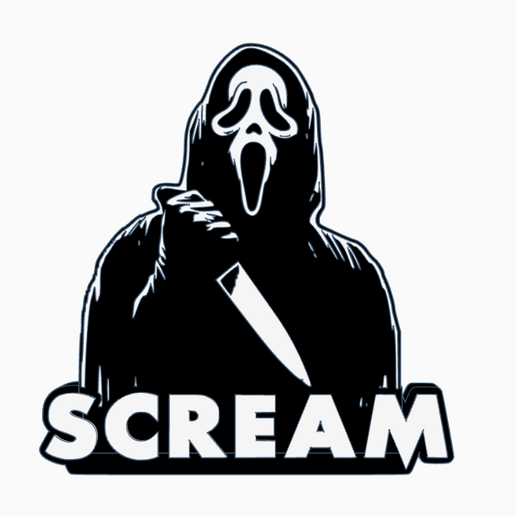 ghostface logo design