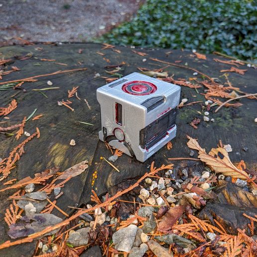 👾 Warframe Data Cube Pet Toy・Free 3D File for 3D printing・Cults