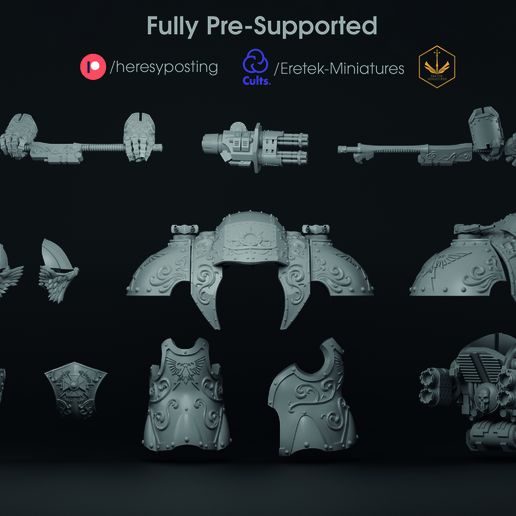 🏗️ Knight Valerius - Guardian Knight Building Kit・ 3D File for 3D ...