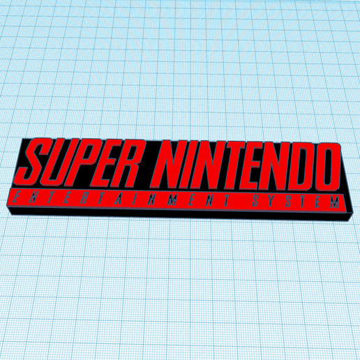 super nintendo logo vector