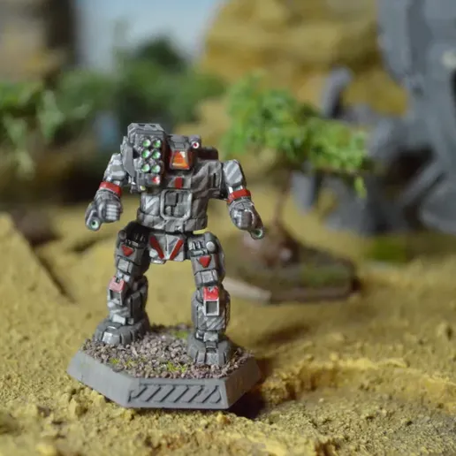 Impressão 3D de Coleção Hunchback BattleTech • feita com Anycubic・Cults