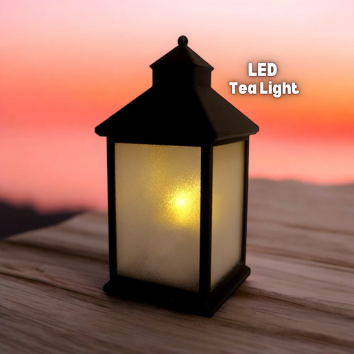 🏮 LED Lantern (Tea Light)・ STL File for 3D printing・Cults