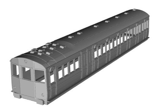 🛤️ Metropolitan Railway 1929 года постройки моторный вагон MW в ...