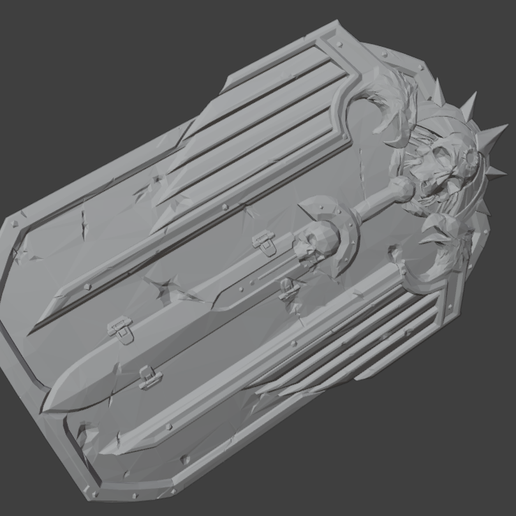 STL file 5 shields pack 🛰 (OBJ)・3D print model to download・Cults