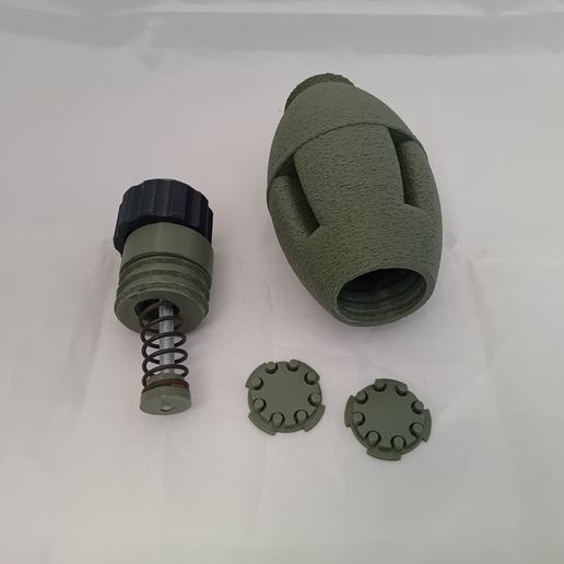 🔫 Airsoft Grenade M26 Impact Cap Twist Head Fuze M26 Lemon Style Sound ...