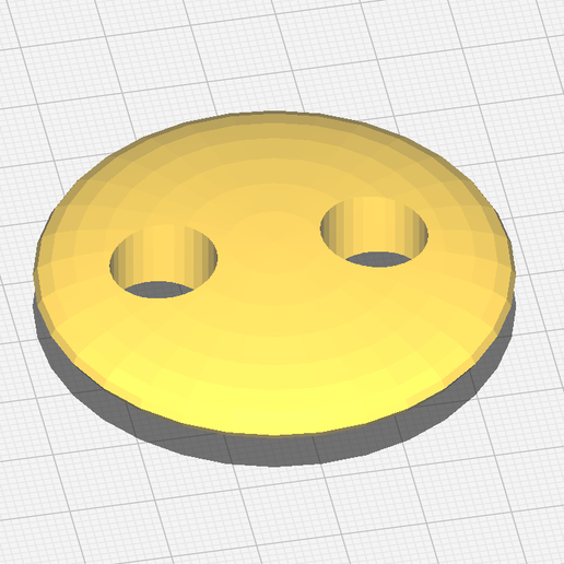 👽 button 7・Free STL File for 3D printing・Cults