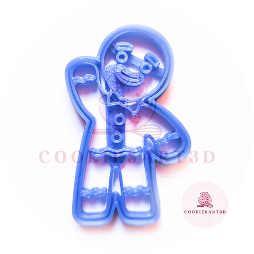 Archivo STL Cortador Galletas Jengibre Shrek / Shrek Gingerbread Cookie ...