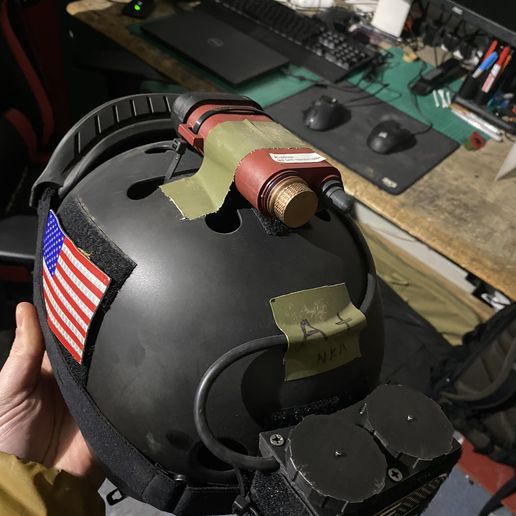 3D printable Dummy Anvis 6/9 Battery Pack Night Vision 3D Print・Cults