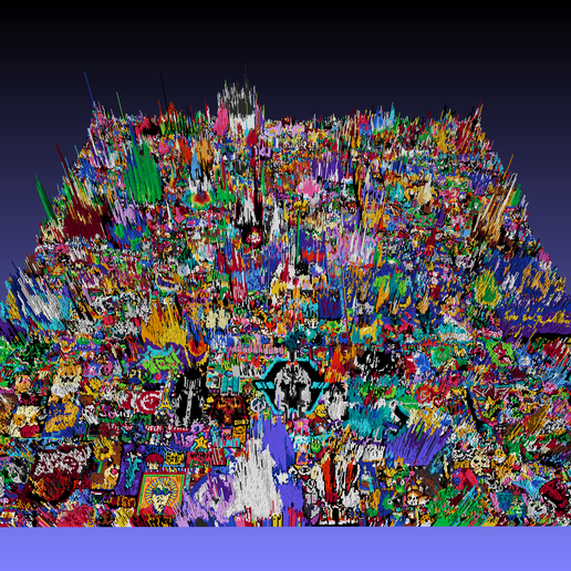 Free STL file Zplace Zevent 2022: 3D Heatmap・3D printable object to ...