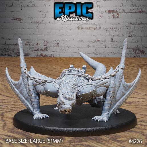 🐉 Emperor Wyvern Set ‧ DnD Miniature ‧ Tabletop Miniatures ‧ Gaming ...