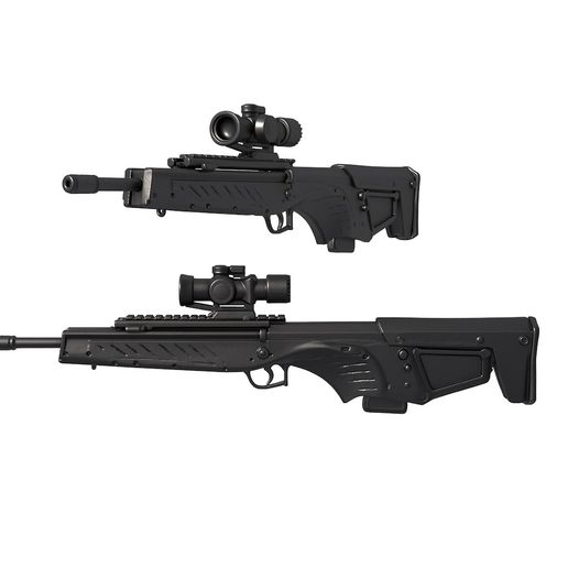 🏹 RDB Hunter Rifle / gun / gun stl / rifle / rifle stl / sniper rifle ...
