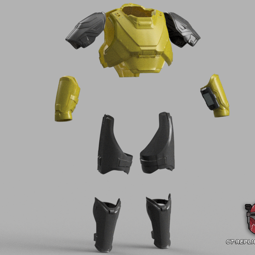 🪖 Helldivers 2 B-01 Tactical Armor・ OBJ File for 3D printing・Cults