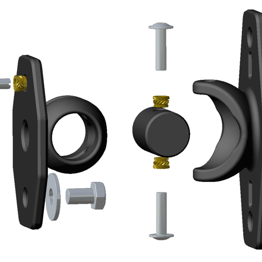 📢 Wall bracket for Teufel CS 25 FCR Mk3・ STP File for 3D printing・Cults