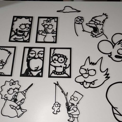 the simpsons theme 3d