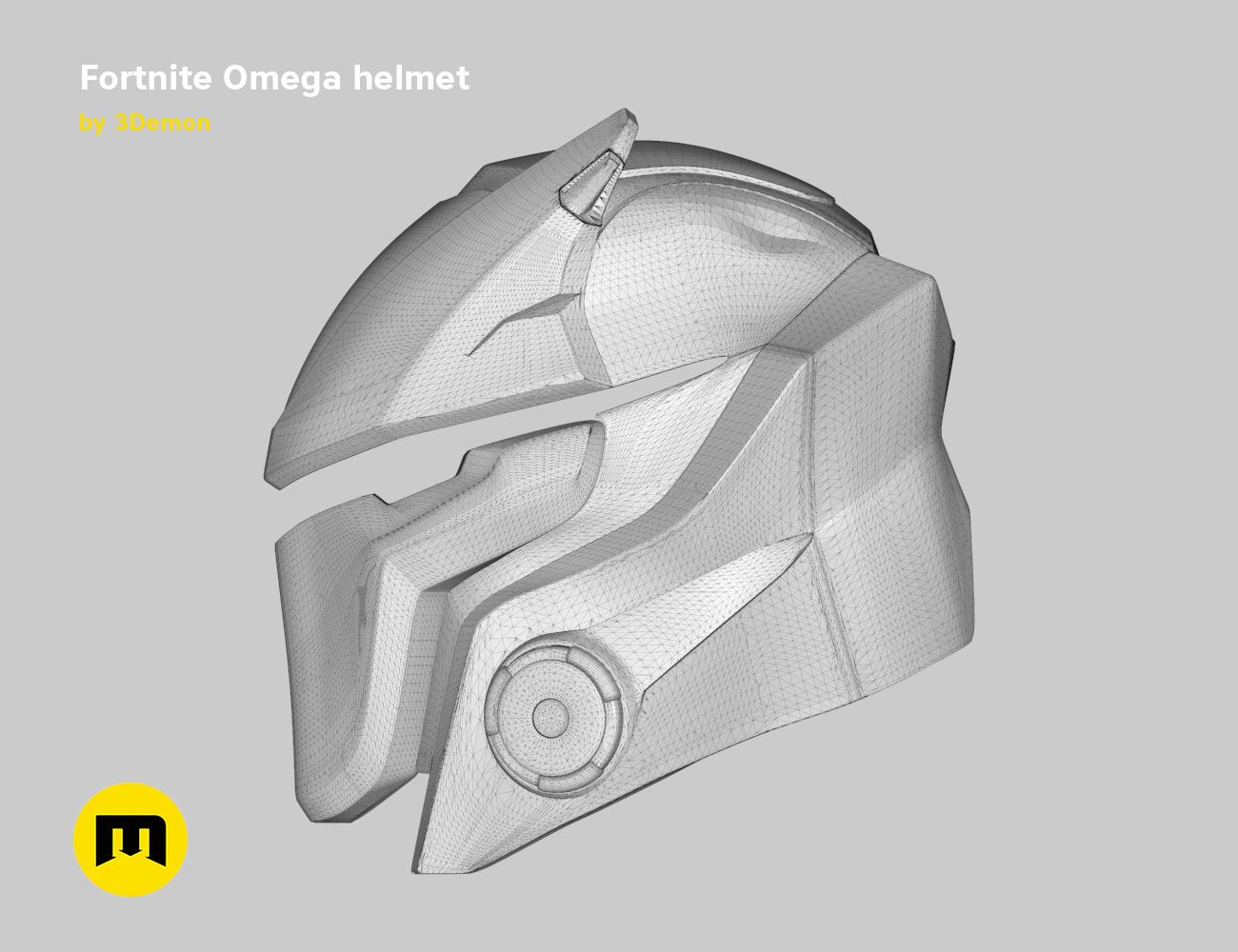 OBJ file Fortnite – Omega helmet・3D printer design to download・Cults