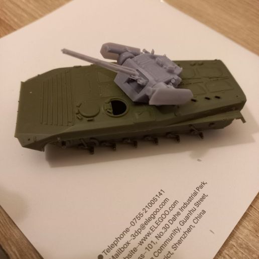 🇺🇦 1/35 scale Ukrainian SPYS(SPIS) Battle module for BMP-1 (BMP-1TS ...