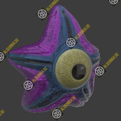 🦹 Starro (+starro mask)・ OBJ file for ・Cults