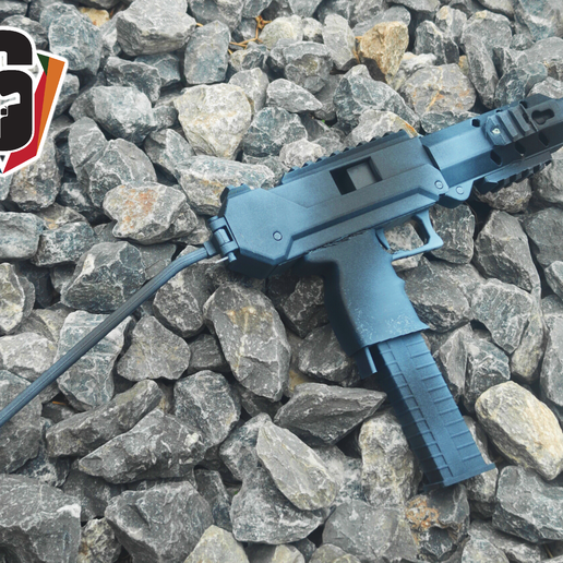 🌈 Rainbow Six Siege - SMG-12・ 3D File for 3D printing・Cults