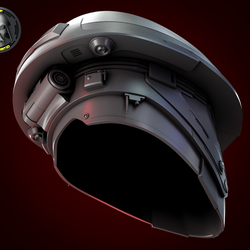 💀 Captain Silvo - Skeleton Crew - Life Size Helmet・ 3D File for 3D ...