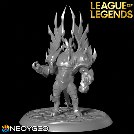 STL file GALIO GATEKEEPER - LEAGUE OF LEGENDS 🦸 ・3D print model to ...